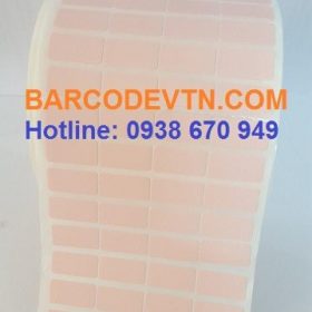 Decal in QR code cuộn 4 tem/hàng 25×25mm